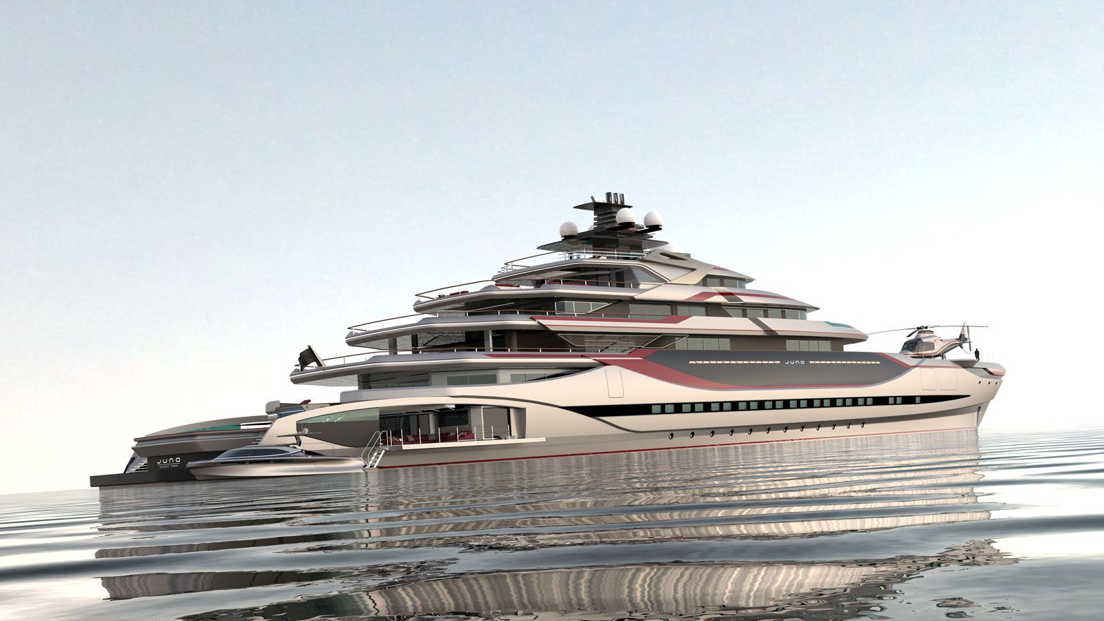 Enzo Manca Design reveals 109m superyacht concept Juno